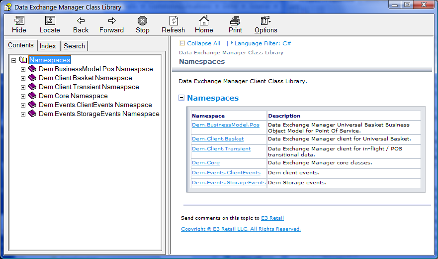 MSDN Style Class Documentation - Tim Stanley